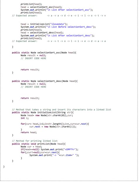 Solved We Have Seen In Class How Selection Sort Algorithm
