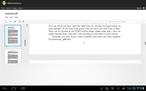 Display Pdf In Webview Of Android Stack Overflow
