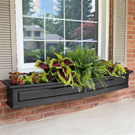Mayne Nantucket 11 58 X 72 X 10 14 Black Window Box