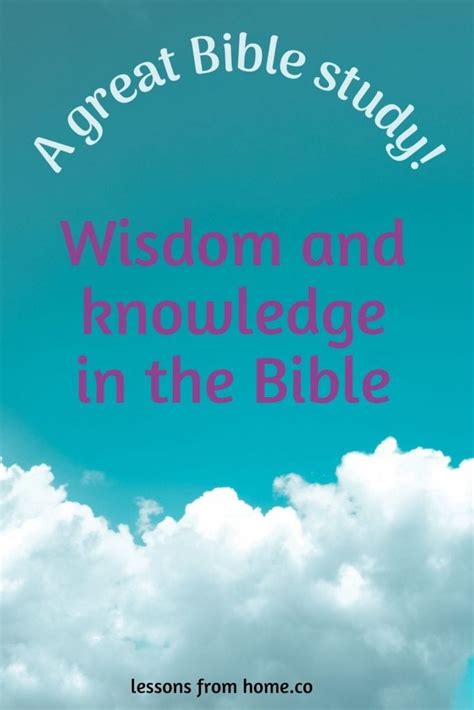 Difference Between Knowledge and Wisdom in the Bible