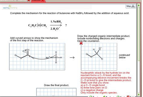 Solved: Complete The Mechanism For The Reaction Of Butanon... | Chegg.com