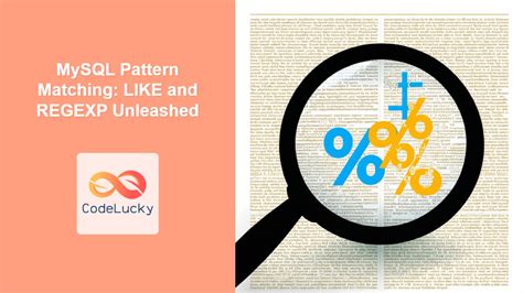 MySQL Character Sets Handling Text Data With Precision CodeLucky
