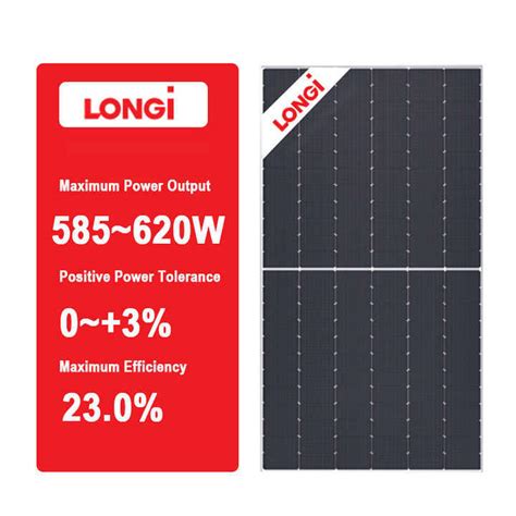 High Performance Longi Himo 7 Solar Module Lr7 72hgd 590W 600W 610W 620W Photovoltaic Solar