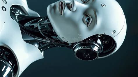 Humanoid Robot Showing Artificial Intelligence And Futuristic Technology Stock Video Video Of