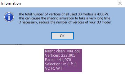 Import D Model Incorrect Vertices Count PV SOL Forum Valentin Software