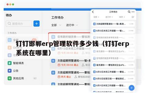 钉钉邯郸erp管理软件多少钱钉钉erp系统在哪里 erp软件 钉钉智能财务管理