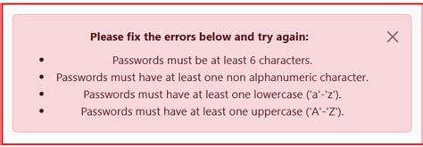 Custom Password Policy In Aspnet Core Identity Dot Net Tutorials
