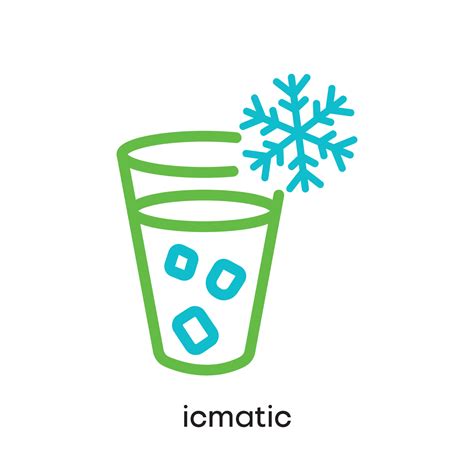 Frosted Glass Icon Ice Maker Icon Editable Stroke 7249142 Vector Art At Vecteezy
