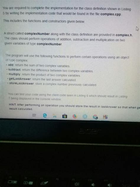 solved you are required to complete the implementation for