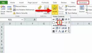 Scrollbar In Excel How To Insert Scrollbar In Excel And How To Use It