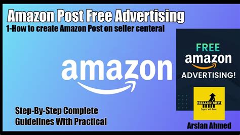 How To Create Amazon Post Amazon Free Advertising A Full Guide To Free Advertising On Amazon