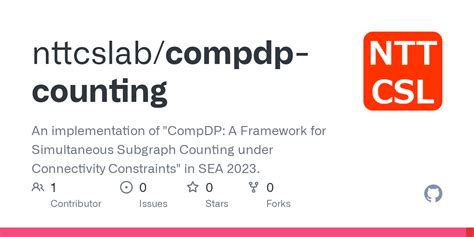 Github Nttcslabcompdp Counting An Implementation Of Compdp A