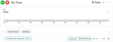 Tfs Time Tracking Integration