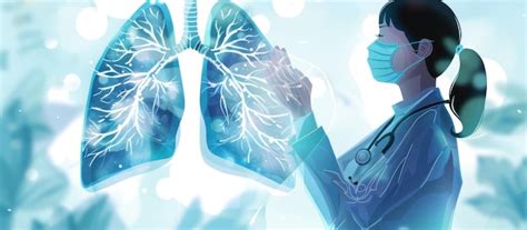 Doctors Commitment To Lung Health Premium AI Generated Image