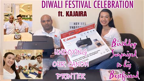 Filipina Indian In Dubai Diwali Celebration In Dubai Bday Surprised
