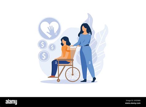 Social Assistance Illustration Exclusive Design Inspiration Stock Vector Image And Art Alamy