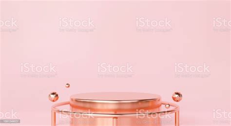 배경 스튜디오를위한 핑크 파스텔 배경 추상 기하학적 모양에 연단 스탠드의 받침대 3d 렌더링 뷰티 제품 디스플레이 모형 디자인 창의적인 아이디어는 최소화됩니다 해피 발렌타인