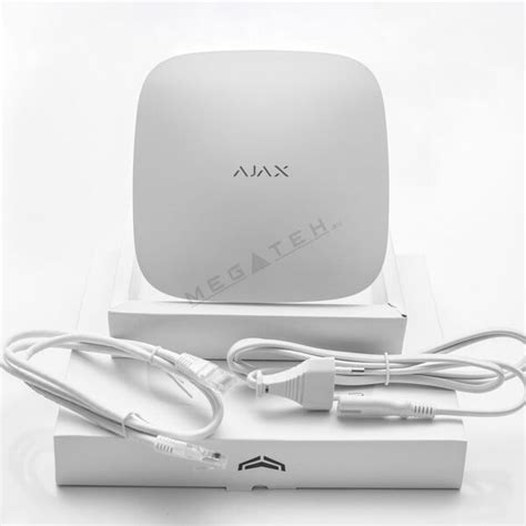 Ajax Hub 2 Plus White Wireless Intelligent Security System Control Panel Megateheu Online