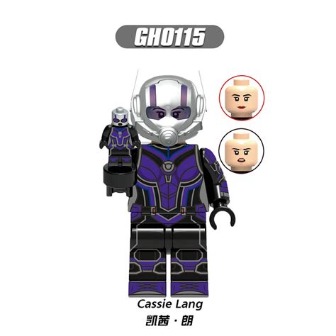 Super Heroes Ant Man Cassi Lang Wasp Kang The Conqueror Mini Bloques De