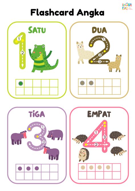 Belajar Angka 1 10 Belajar Berhitung Angka 1 10 Mengenal Angka Part 1 ...