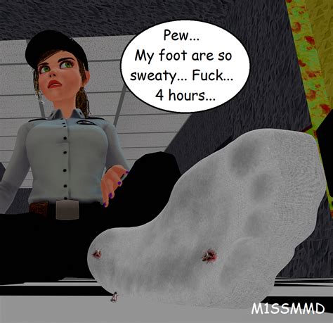 [giantess] Sweaty Big Foot For Dipseli324 By M1ssmmd On Deviantart