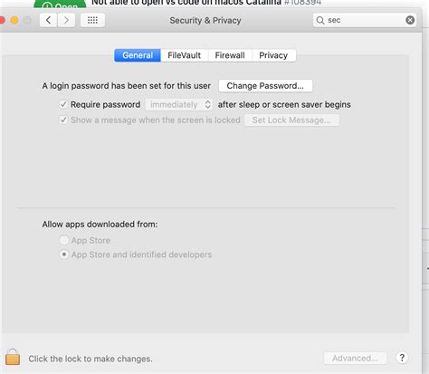 not able to open vs code on macos catalina · issue 108394 · microsoft