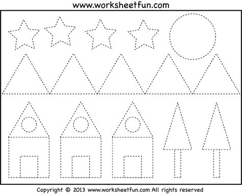Printable Shape Tracing