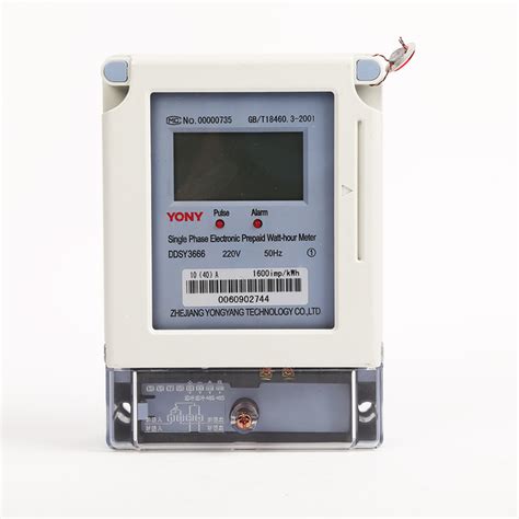 China Smart Energy Meter With Pulse Output For Home Manufacturers