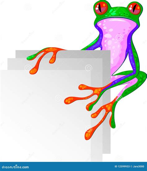 Tree Frog Jump Jumping Isolated Wildlife Royalty Free Stock Image CartoonDealer Com