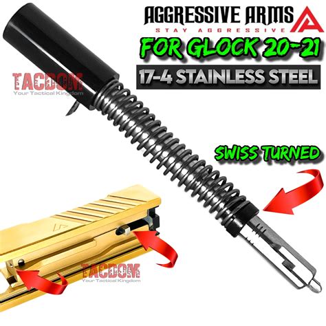 Aggressive Arms 416 Stainless Steel Extractor For Glock 20 Gen 1 3 Improved Tacdom