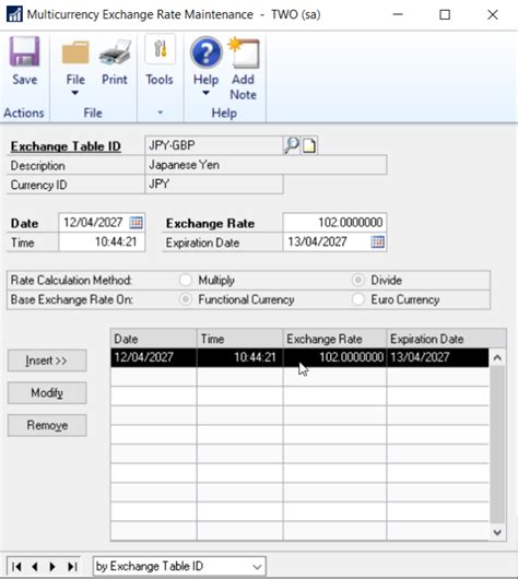 Dynamics Gp Steps For Adding A New Currency In Dynamics Gp