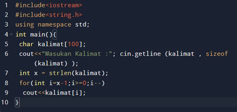 Latihan Karakter Dan String