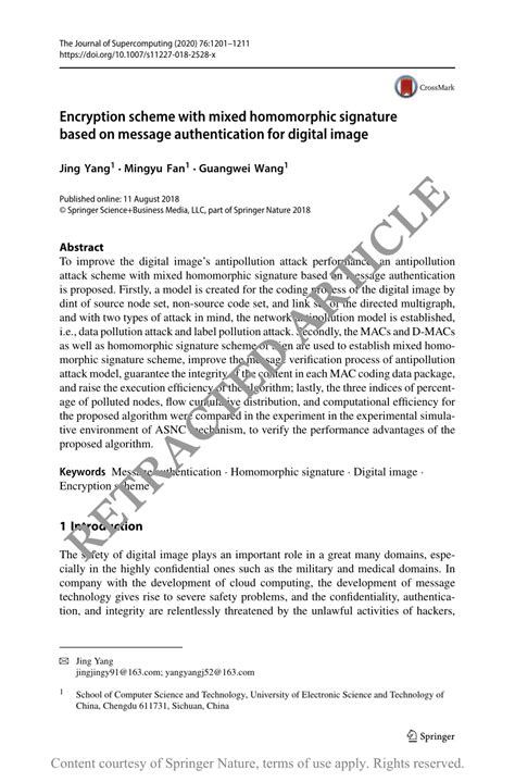 encryption scheme with mixed homomorphic signature based on message