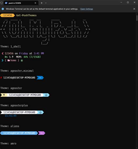 Customize Powershell Using Oh My Posh Posh Git Powerline Fonts And Psreadline— Part 1 By
