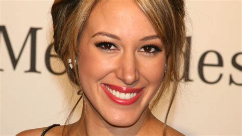 Haylie Duff Before And After