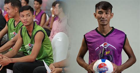 គូសងសឹក ត្រី ឆ្លាំង ភ្នំពេញ ប៉ះ កូន នាគ ព្រៃវែង ជា គូ បើក ឆាក Slamball នៅ តារាង ភ្នំពេញ Sabay