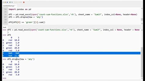 excel and python pandas sumif youtube