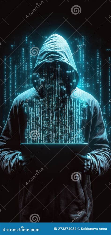 The Concept Of Hacking And Web Crime Created With Generative Ai