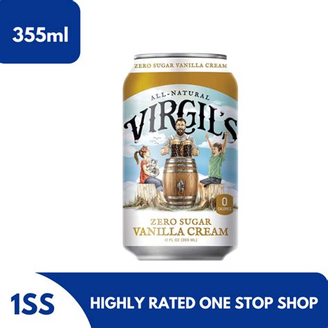 Virgils Zero Sugar Vanilla Cream 355ml Lazada Ph