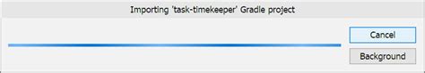 import of gradle project fails no errro message logfile shows exit