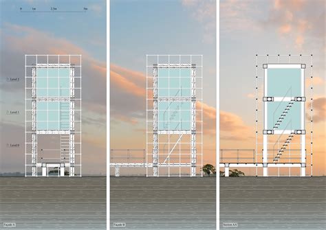Architecture Project Faraday Cage Structure Of Steel And Timber Overlooking Marshland Ecosystem
