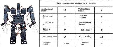 8 Dof Biped Robot Educational Robot Kit For Arduino Uno Control