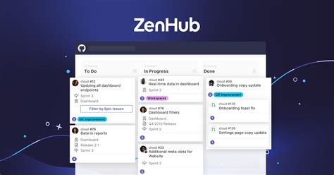 Zenhub Productivity Management For Software Teams