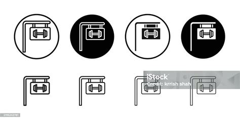 체육관 피트니스 센터 아이콘 플랫 윤곽선 채우기 세트 컬렉션 건강한 생활방식에 대한 스톡 벡터 아트 및 기타 이미지 건강한 생활방식 근육 무산소 운동 Istock
