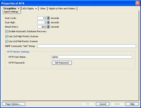 novell doc groupwise 8 administration guide using the mta web console