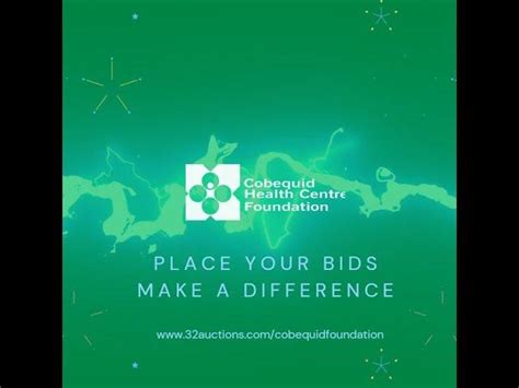 Cobequid Health Centre Foundation On Linkedin Cobequid Month Online Auction 2024