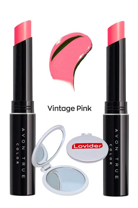 Avon True Colour Ultra Beauty Ruj - Vintage Pink 2'li + Lovider Cep ...