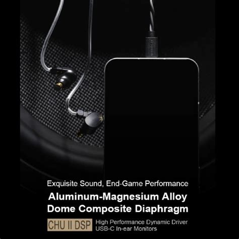 Jual Moondrop Chu Ii Chu 2 Dsp Type C Mic In Ear Monitor Earphone Iem Shopee Indonesia