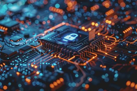 Cyber Security Warning System Hack Message Blue Code Background Virus Alert Cybercrime