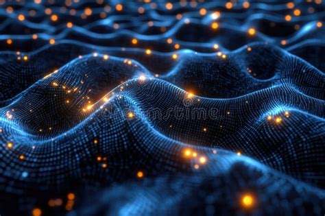 dynamic waves of light and color create an immersive abstract pattern